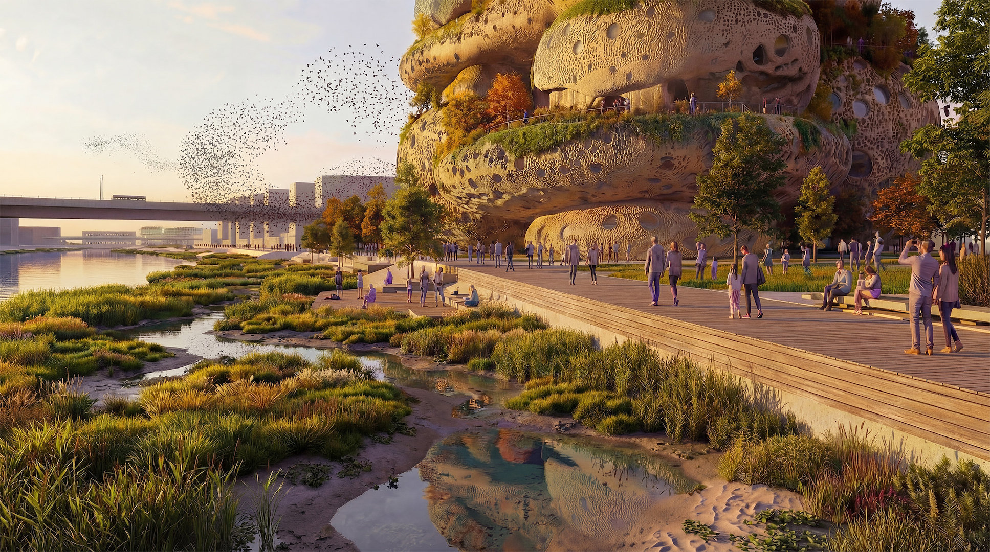 Finalisten presenteren ontwerp voor Shift Landmark in Rotterdam ...